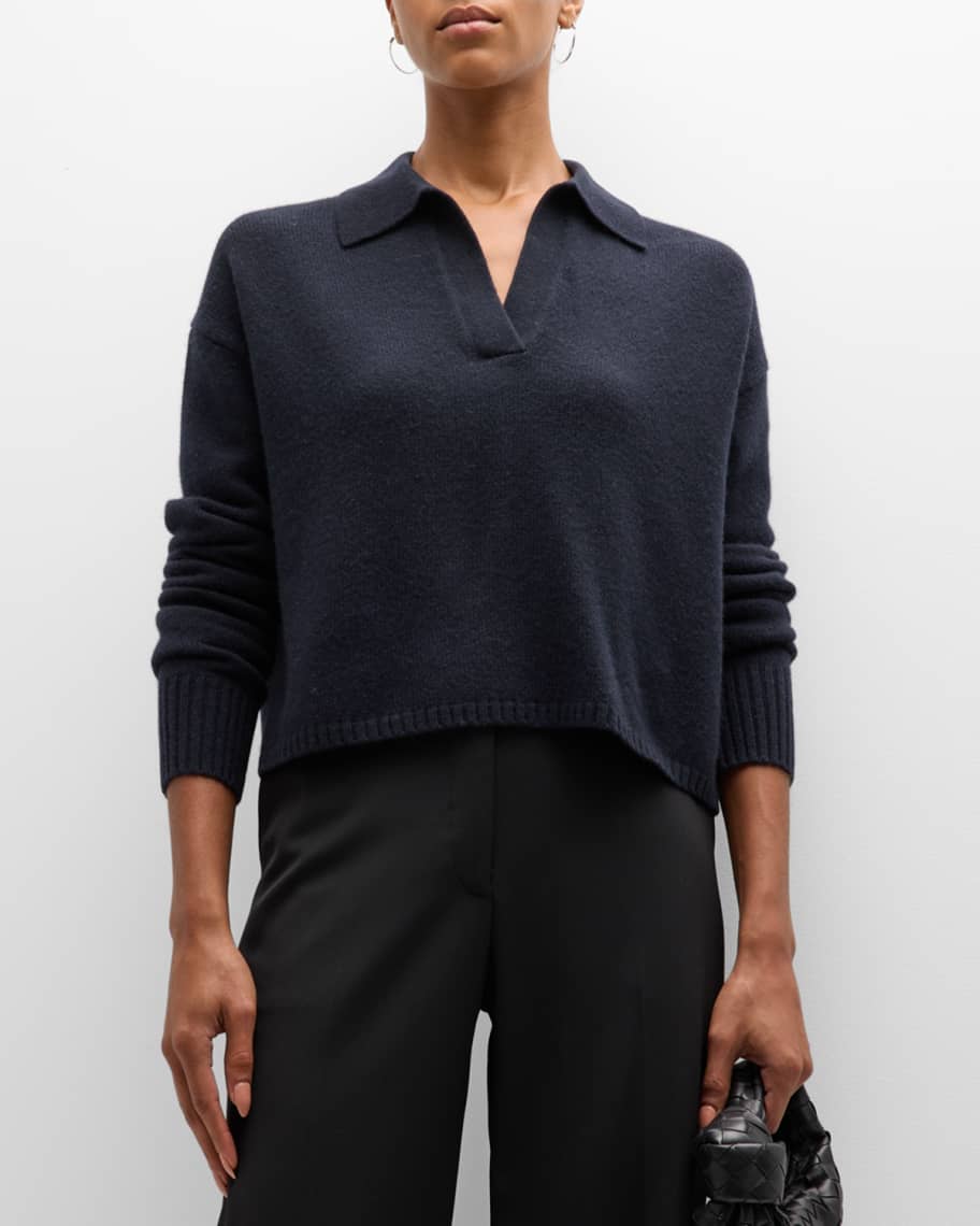 Joseph Polo Cashmere Sweater | Neiman Marcus
