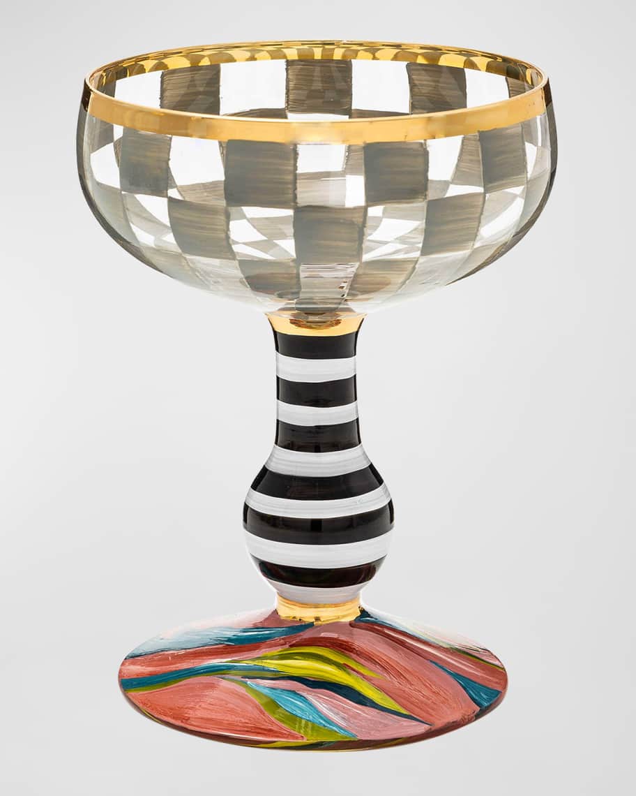 MacKenzie-Childs Carnival Couple Sterling Glass | Neiman Marcus