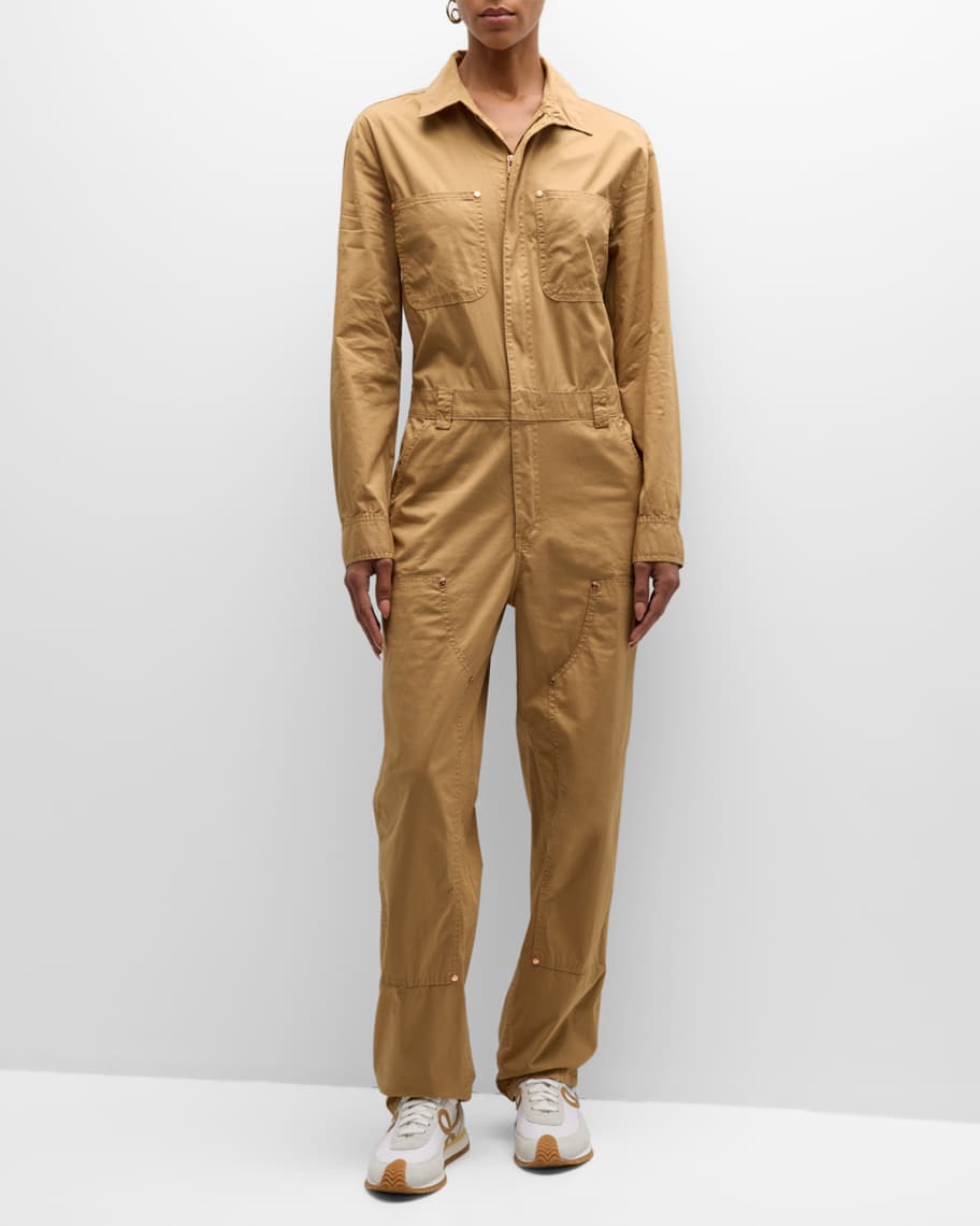 PISTOLA Abigail Straight-Leg Utility Jumpsuit | Neiman Marcus