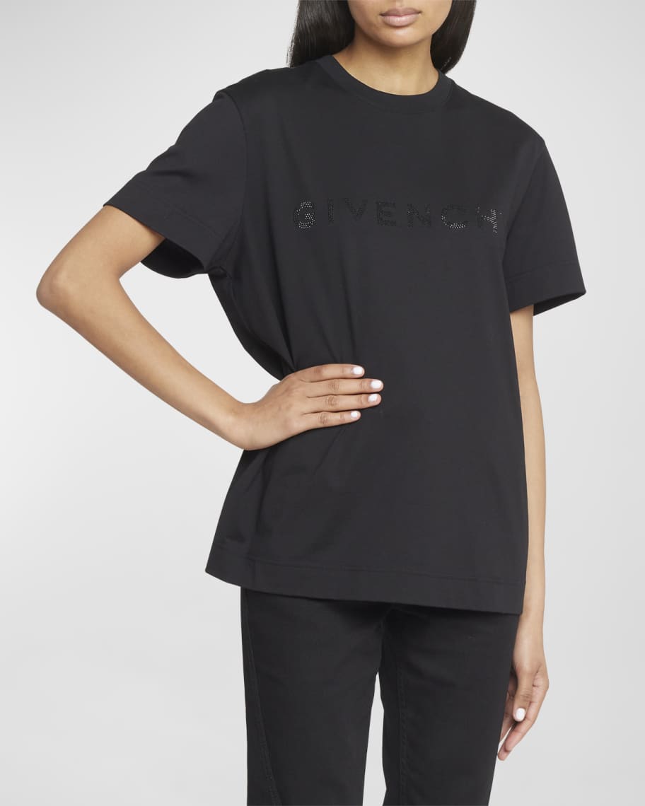 Givenchy Logo-Embellished Classic Fit T-Shirt | Neiman Marcus