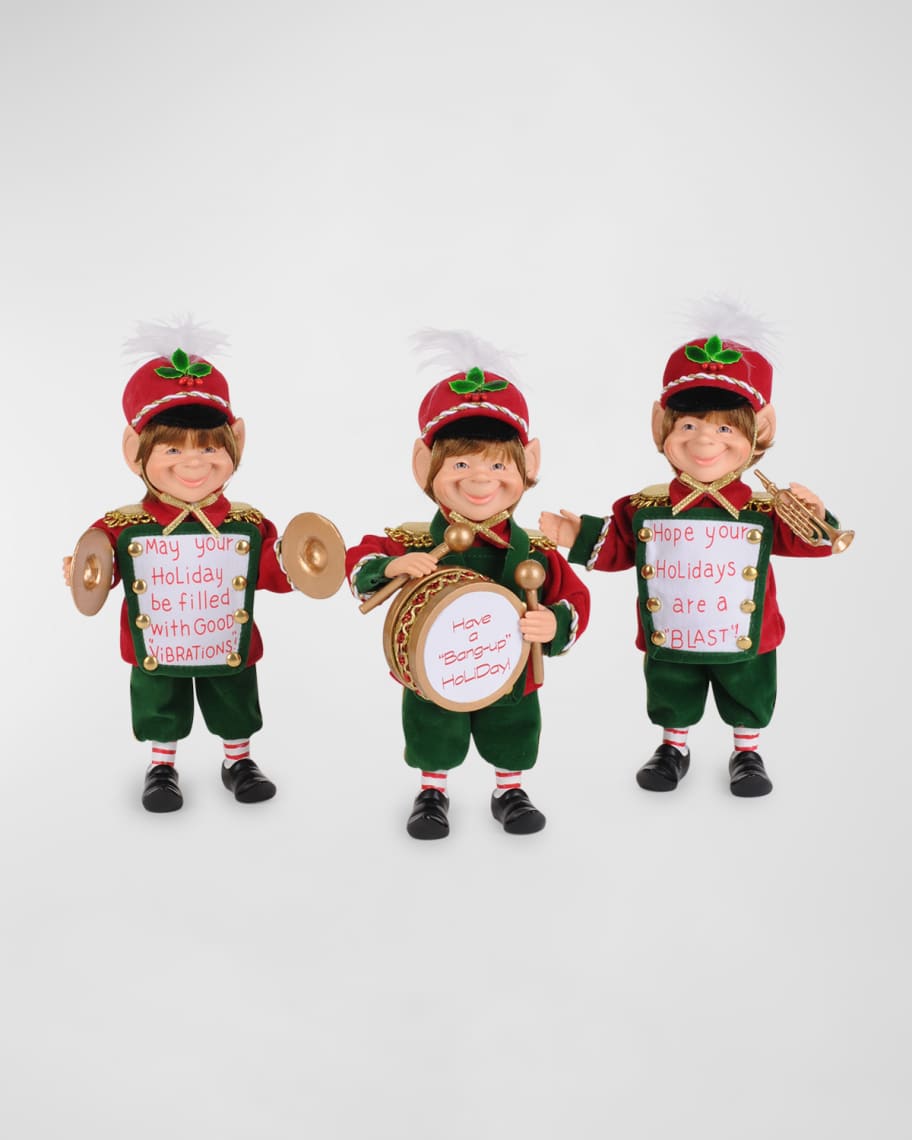 Karen Didion Originals Musical Elf, Set of 3 | Neiman Marcus