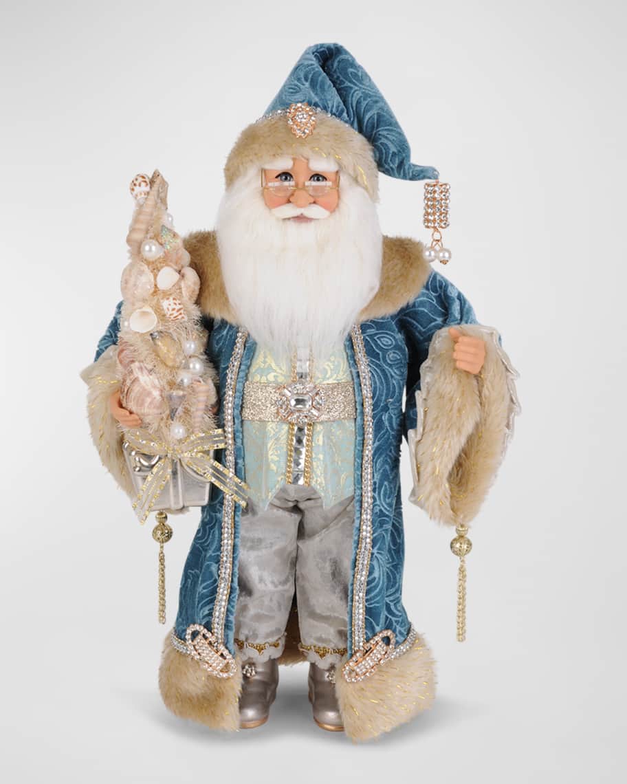 Karen Didion Originals Ocean Blue Santa | Neiman Marcus