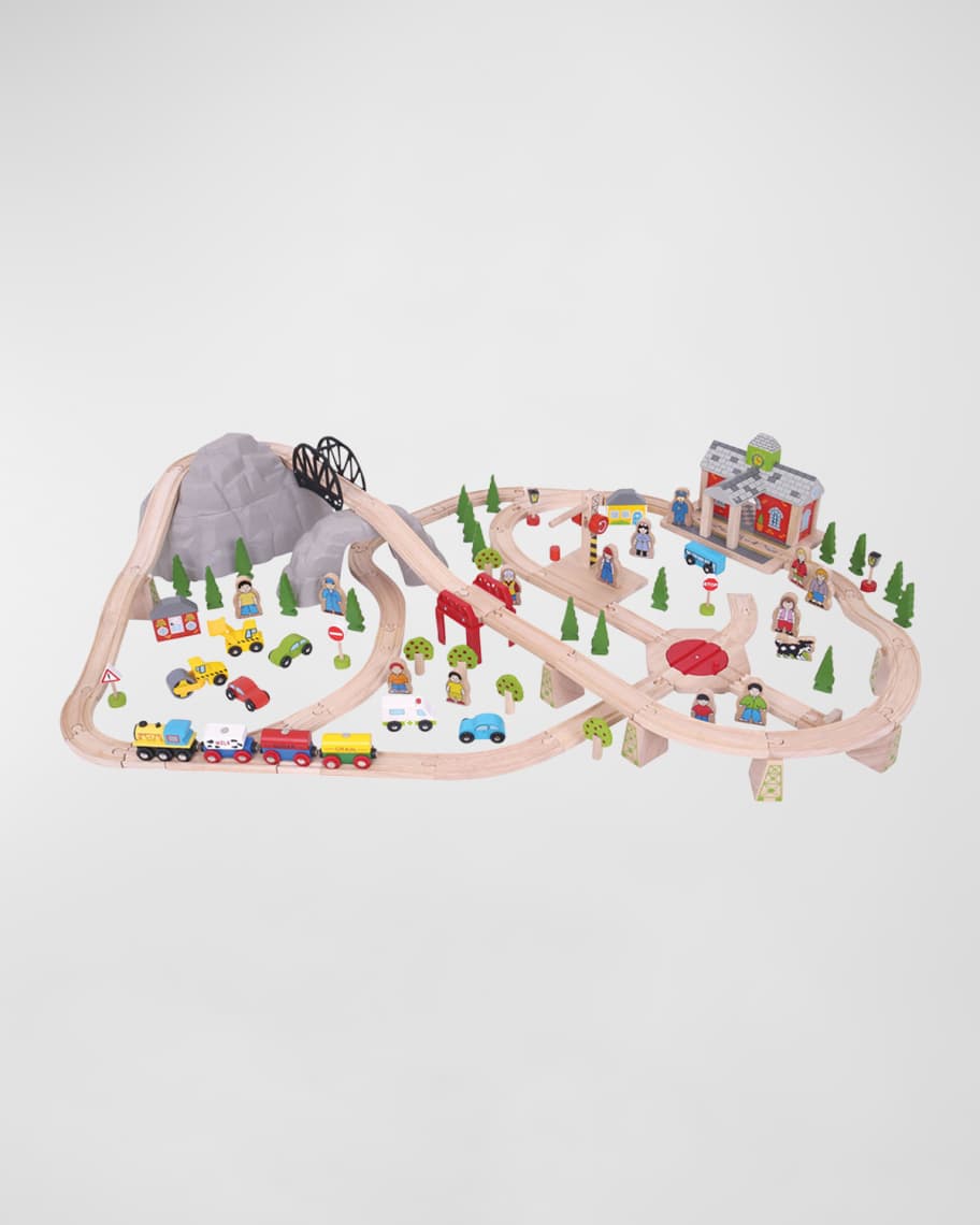 Bigjigs Toys Mountain Railway Set | Neiman Marcus