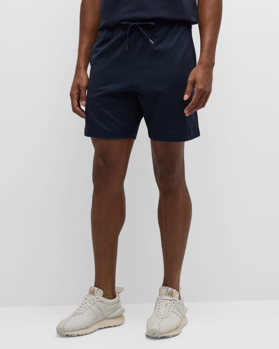 Theory Men's Messina Relay Shorts | Neiman Marcus