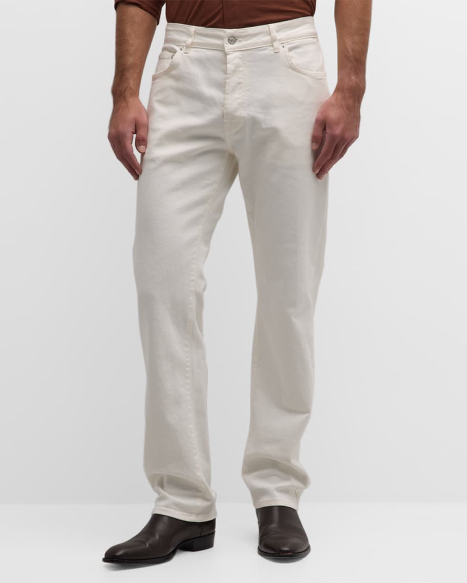 Officine Generale Men's James Straight-Leg Jeans | Neiman Marcus