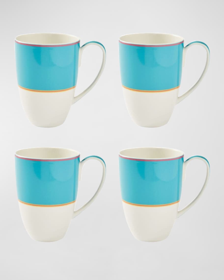 Kit Kemp for Spode Calypso 17oz Mugs, Set of 4 | Neiman Marcus