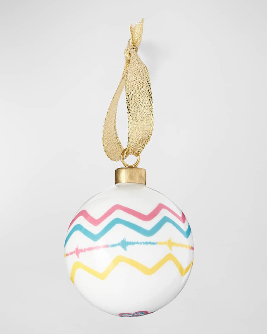 Kit Kemp for Spode Rik Rak Ornament | Neiman Marcus