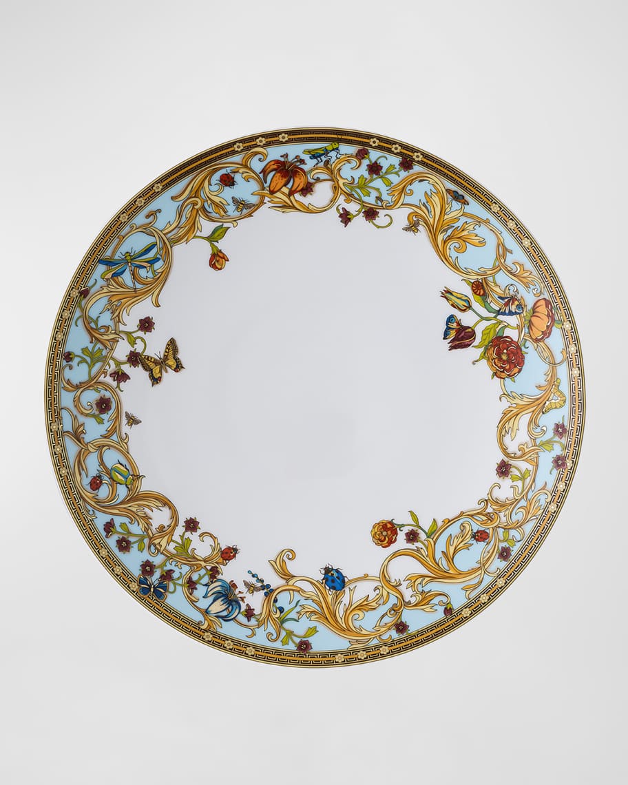Versace Butterfly Garden Modern Gourmet Plate, 11" | Neiman Marcus