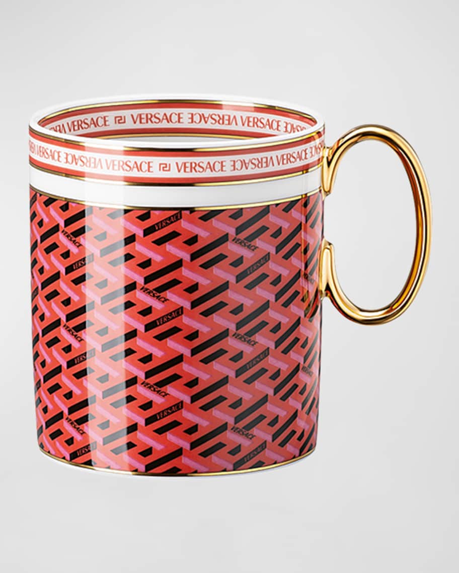 Versace La Greca Signature Mug | Neiman Marcus