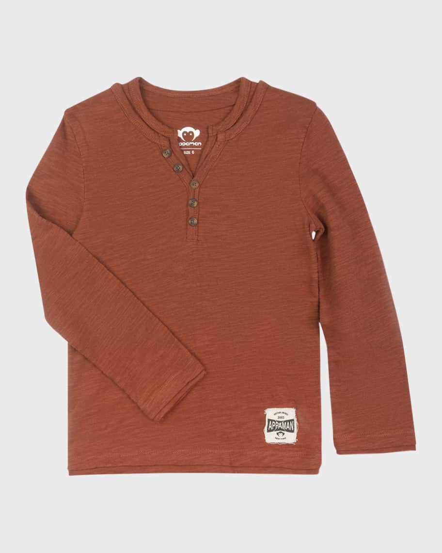 Appaman Boy's Camden Logo Patch T-Shirt, Size 2-10 | Neiman Marcus