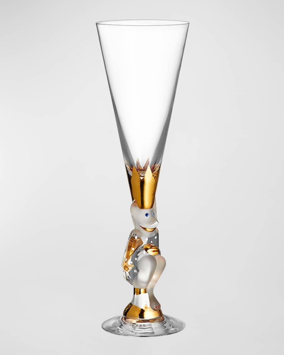 Orrefors Sparkling Devil Champagne Glass | Neiman Marcus