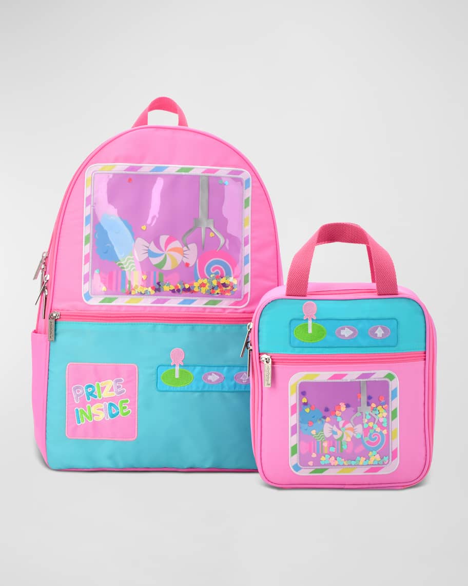Iscream Kid's Claw Machine Backpack & Lunch Tote Set | Neiman Marcus