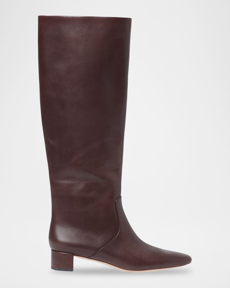 Loeffler Randall Indy Calfskin Tall Boots | Neiman Marcus
