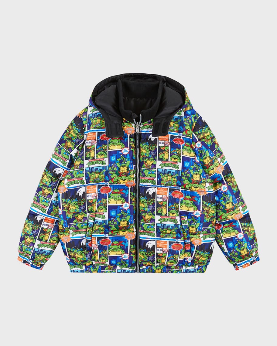 Andy & Evan x Teenage Mutant Ninja Turtles Boy's Comic Book-Print ...