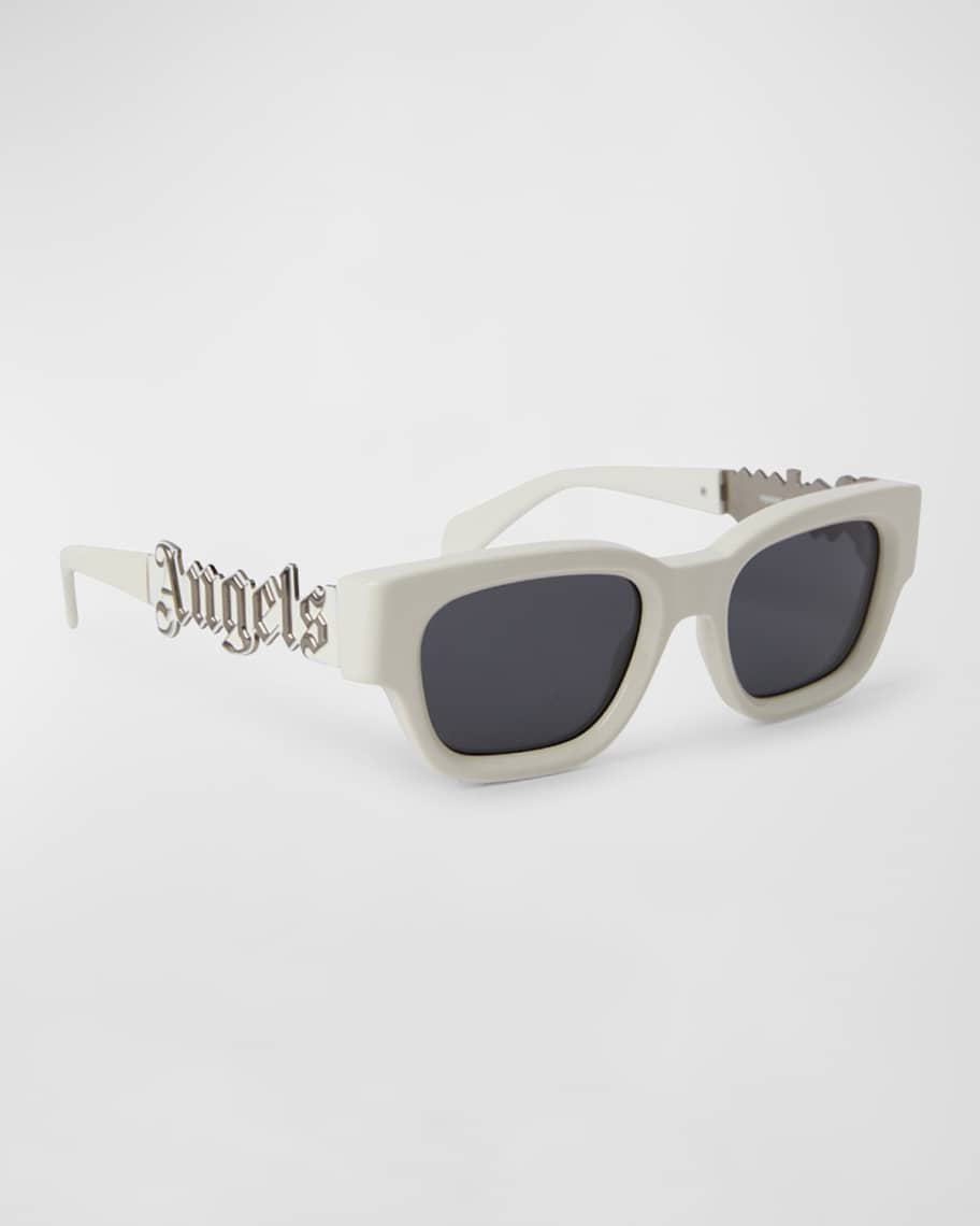 Palm Angels Men's Posey Acetate Square Sunglasses | Neiman Marcus