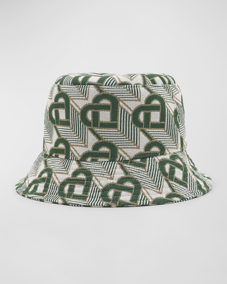 CASABLANCA Men's Heart Monogram Bucket Hat | Neiman Marcus
