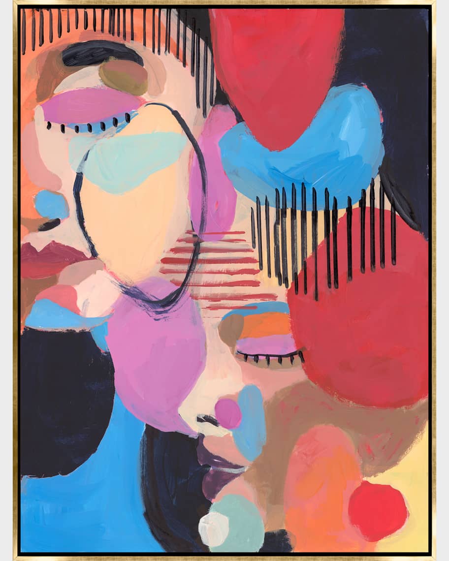 "Playful II" Framed Giclee by Fern Cassidy | Neiman Marcus