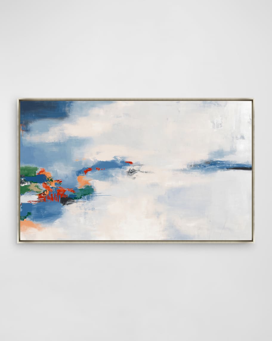 "Ballroom Blues" Framed Giclee by Samuel Kane | Neiman Marcus