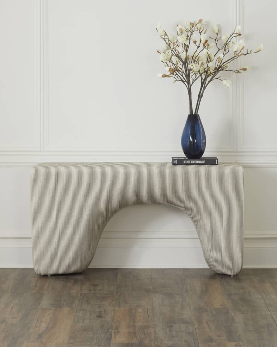 Palecek Cyprus Rattan Console Table | Neiman Marcus