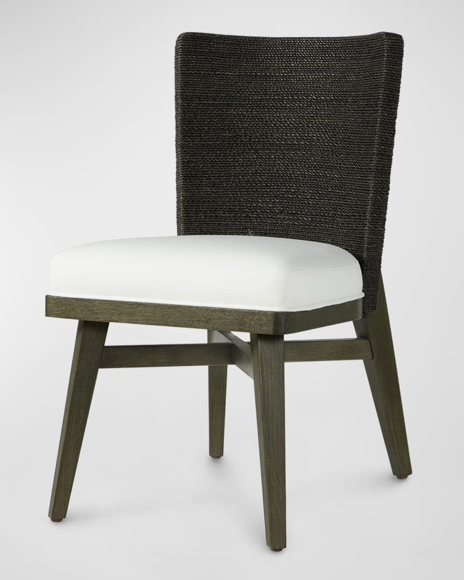 Palecek Francis Side Chair, Charcoal | Neiman Marcus