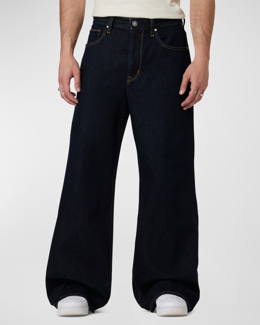 Hudson Men's Moore Wide-Leg Jeans | Neiman Marcus