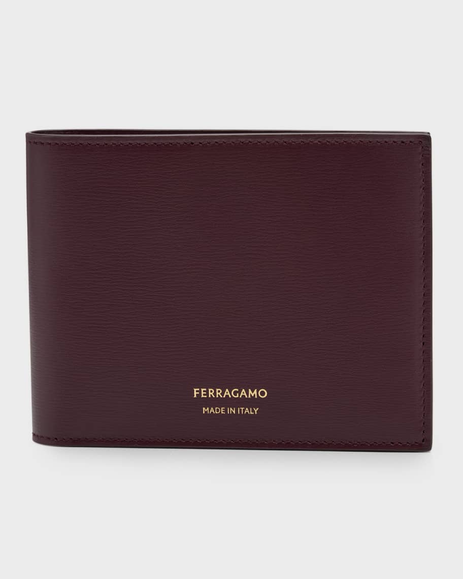 Ferragamo Men's Classic Leather Bifold Wallet | Neiman Marcus