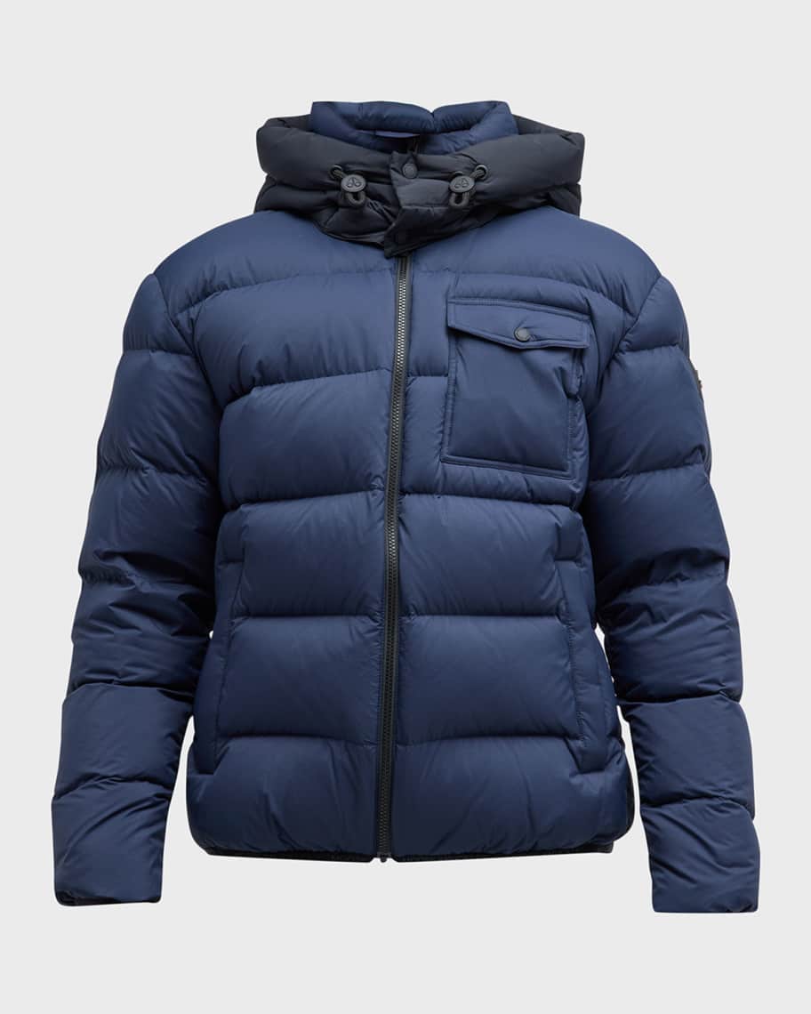 Moose Knuckles Men's Bedstuy Lightweight Down Jacket | Neiman Marcus