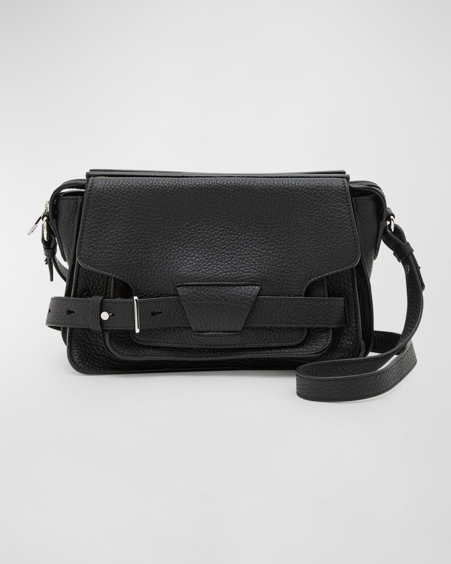 Proenza Schouler Beacon Saddle Leather Crossbody Bag | Neiman Marcus