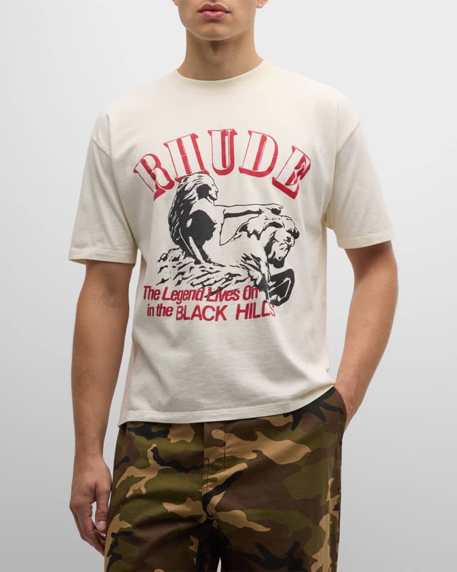 Rhude Men's Legend Lives On Graphic T-Shirt | Neiman Marcus
