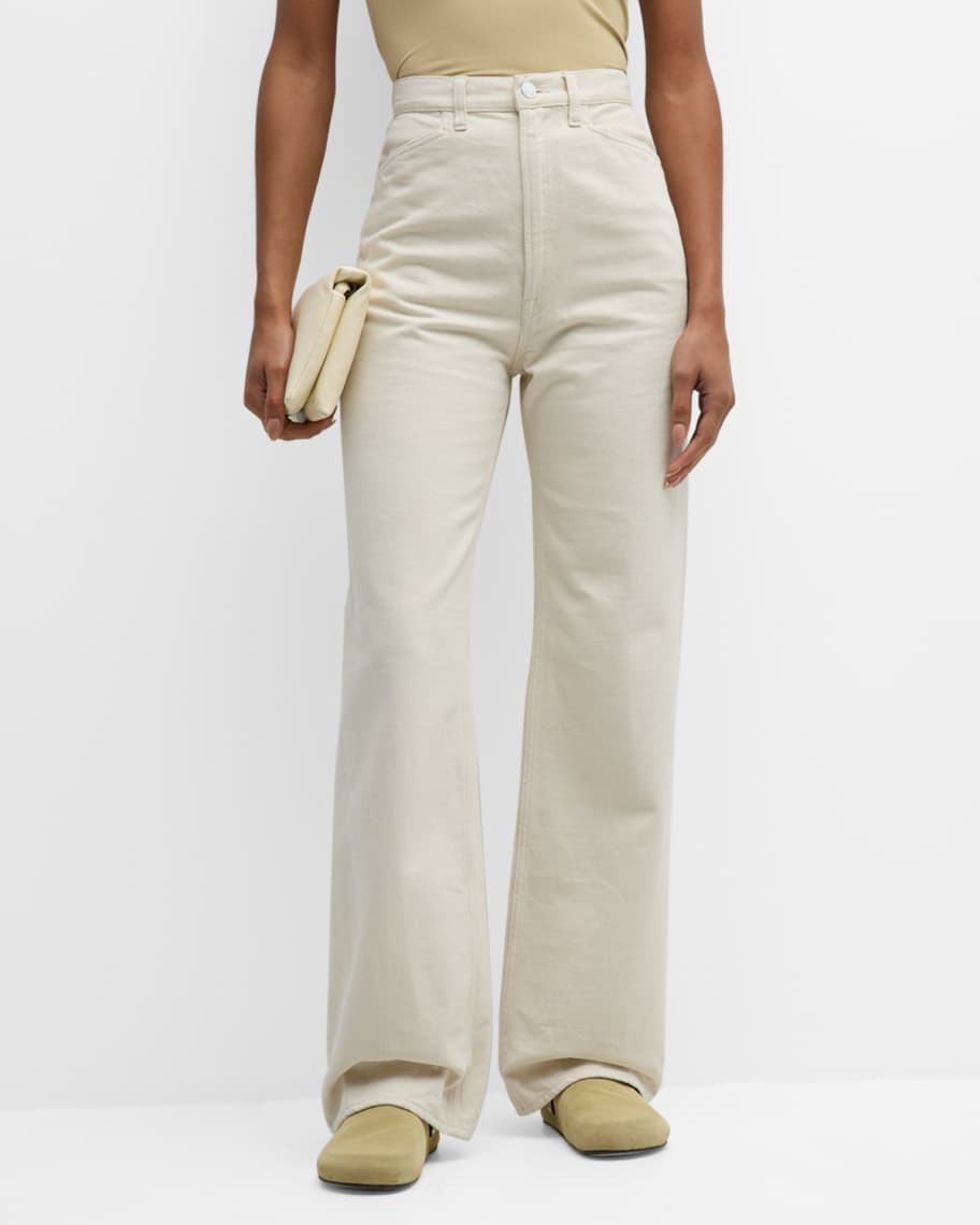 MADE IN TOMBOY Jey High Rise Wide-Leg Jeans | Neiman Marcus