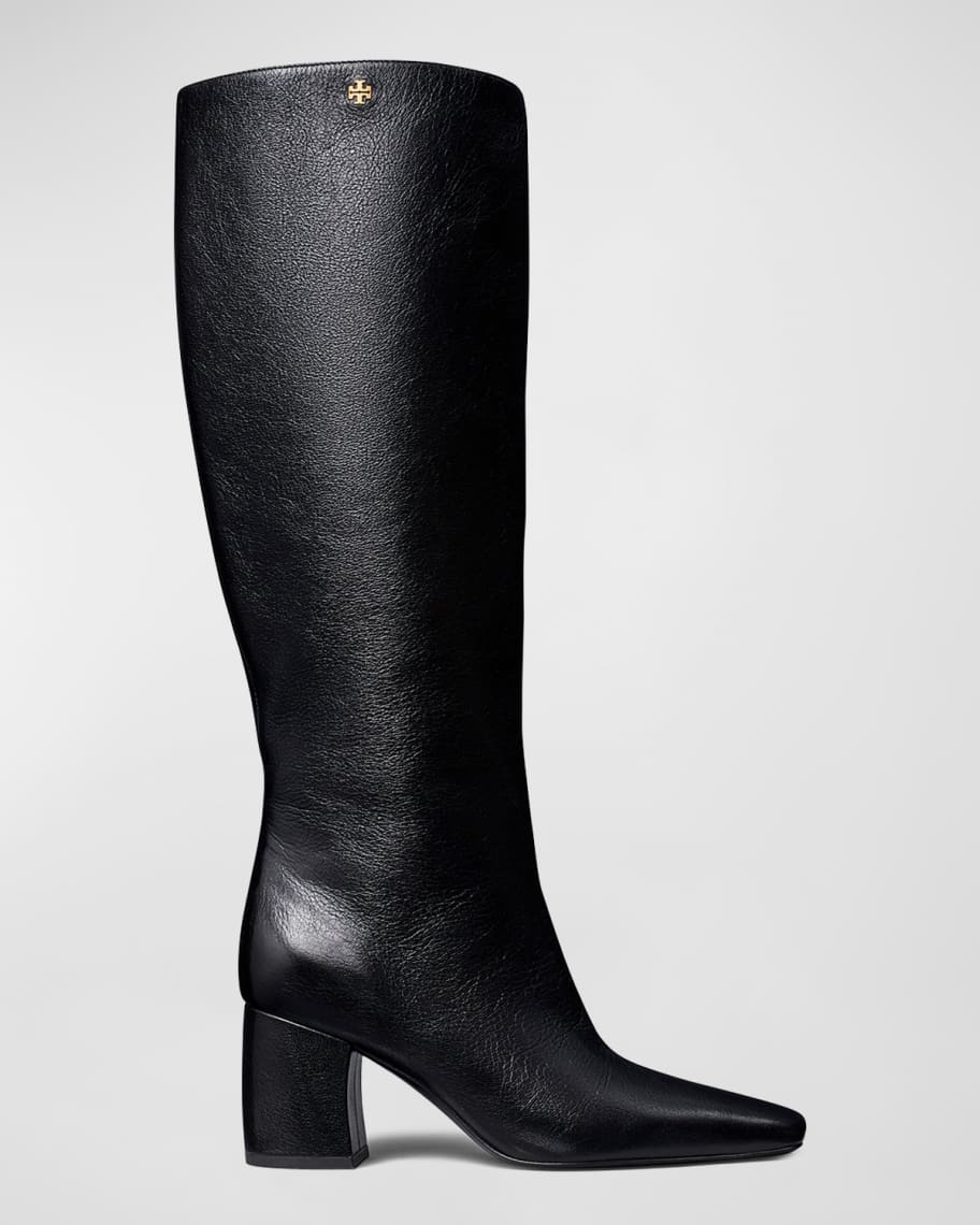 Tory Burch Banana Tall Leather Boots | Neiman Marcus