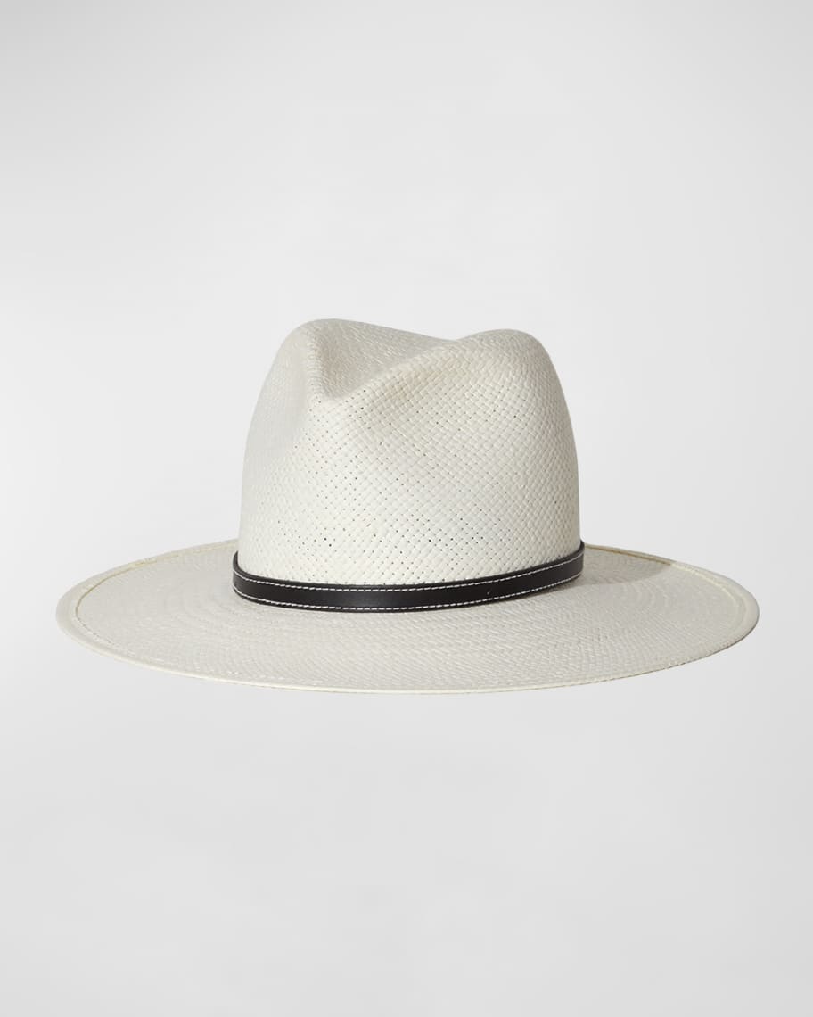 Janessa Leone Rhodes Packable Fedora | Neiman Marcus