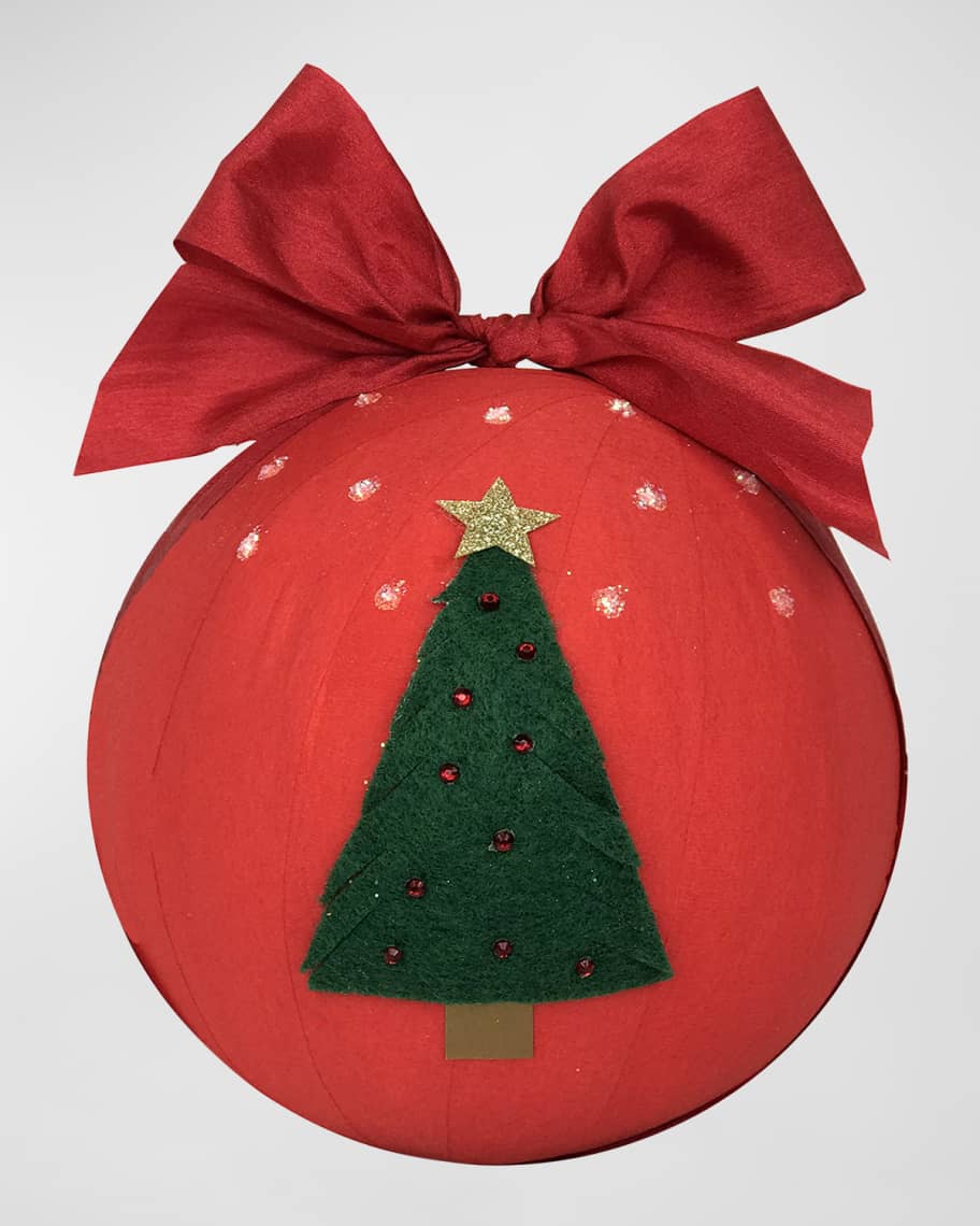TOPS Malibu Inc. Giant Surprize Ball with Christmas Tree | Neiman Marcus