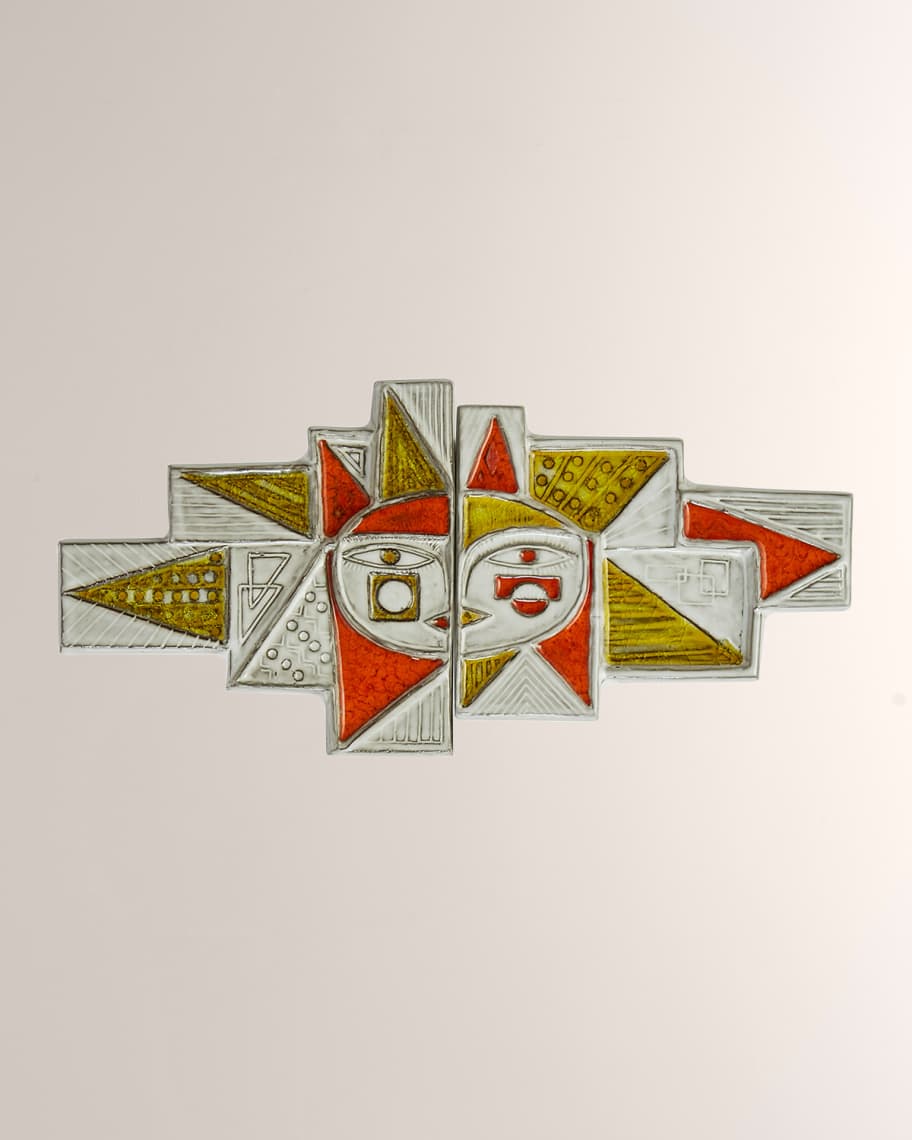 Jonathan Adler Soleil Tile Wall Art, Horizontal | Neiman Marcus