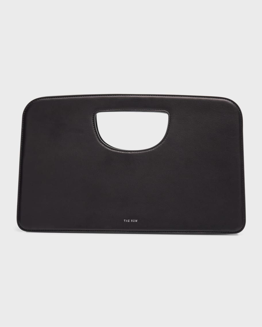 THE ROW Austin Top-Handle Bag in Saddle Leather | Neiman Marcus