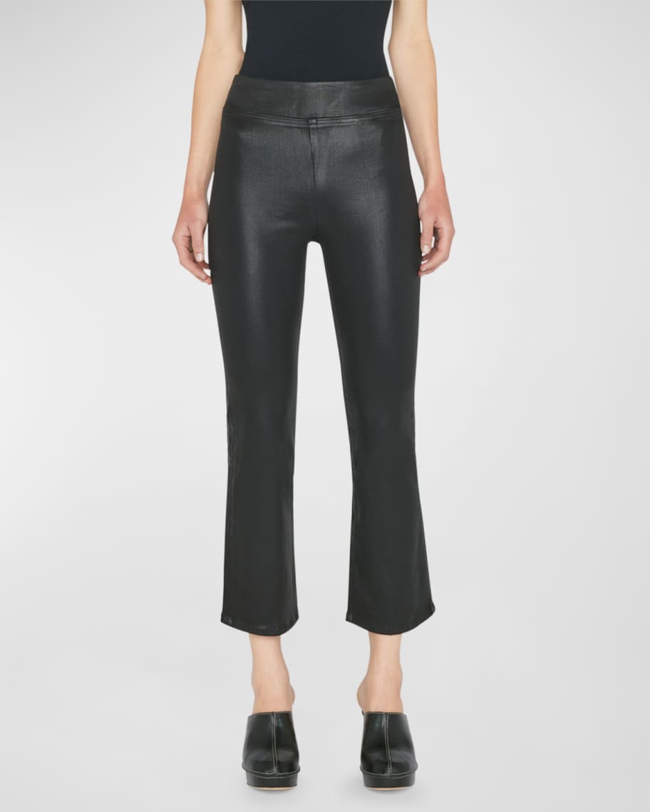 FRAME Jet Set Crop Mini Bootcut Pants | Neiman Marcus