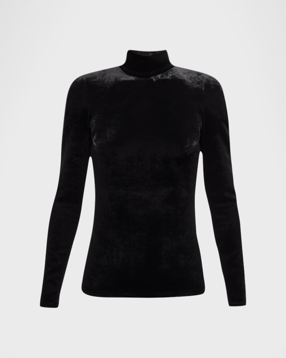 Balenciaga Round Shoulder Turtleneck | Neiman Marcus