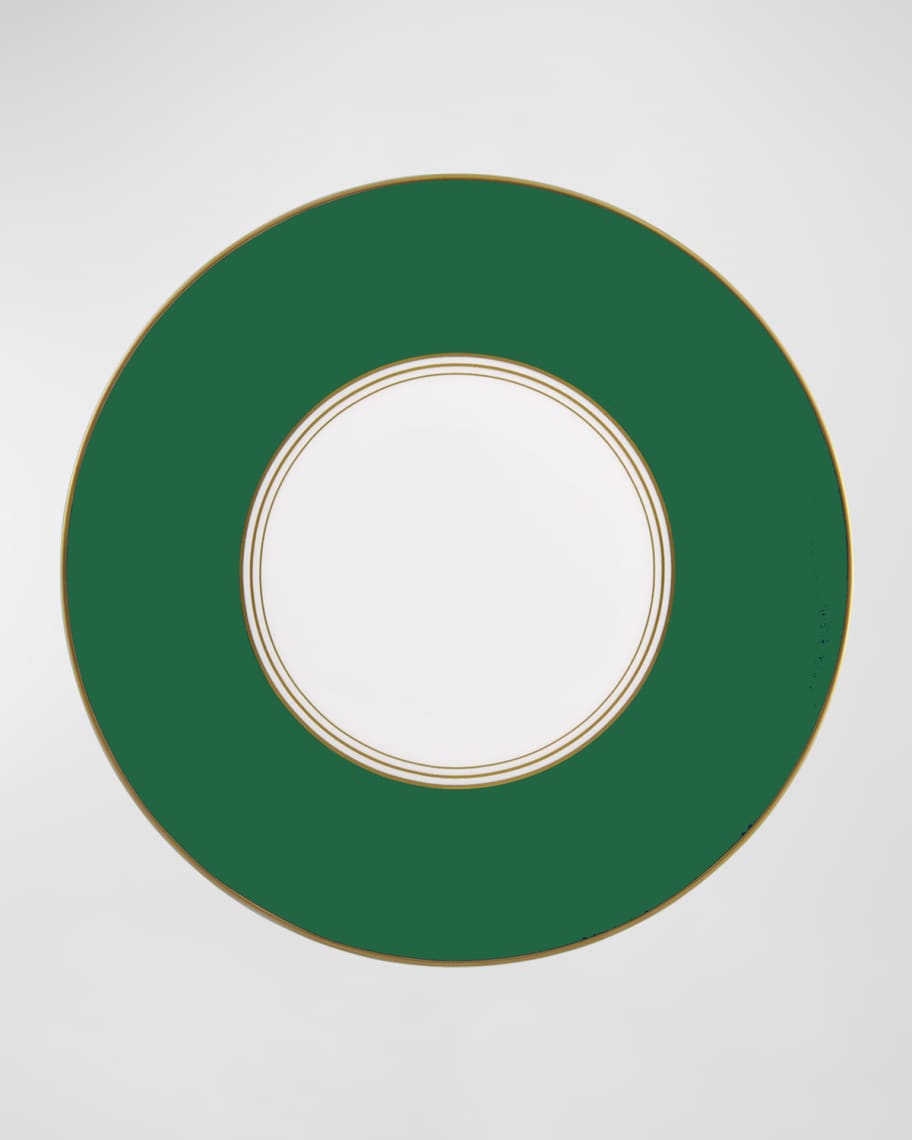 Raynaud Cristobal Emerald American Dinner Plat N3 | Neiman Marcus