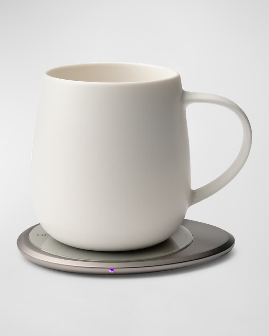 OHOM UI Self-Heating Ceramic Mug | Neiman Marcus