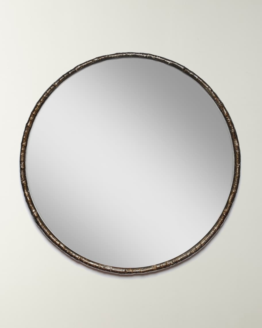 Interlude Home Andover 36" Round Mirror | Neiman Marcus