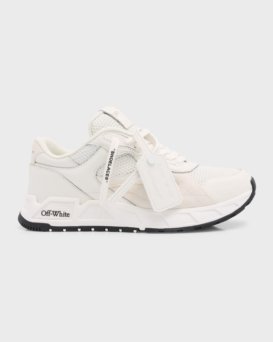 Off-White Kick Off Mesh Runner Sneakers | Neiman Marcus
