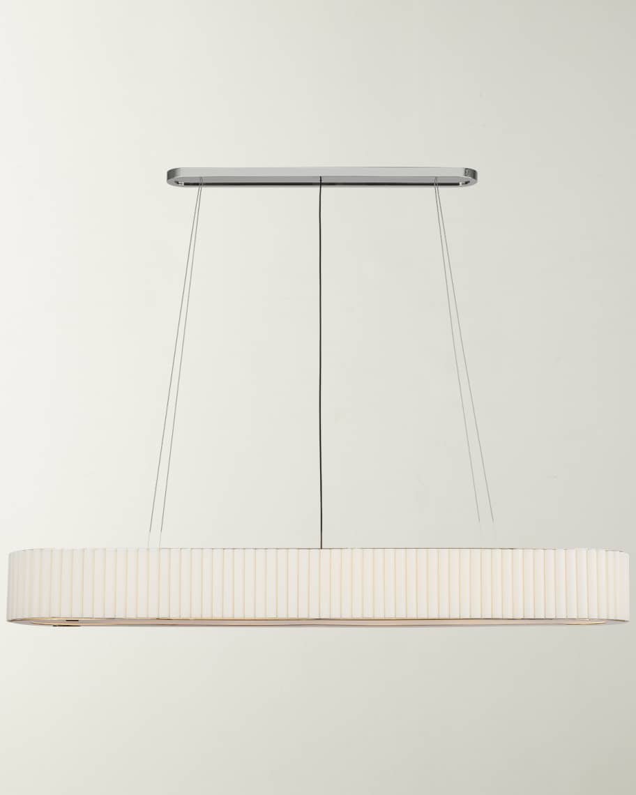 Visual Comfort Signature Palati 72" 9-Light Linear Chandelier by Ian K ...