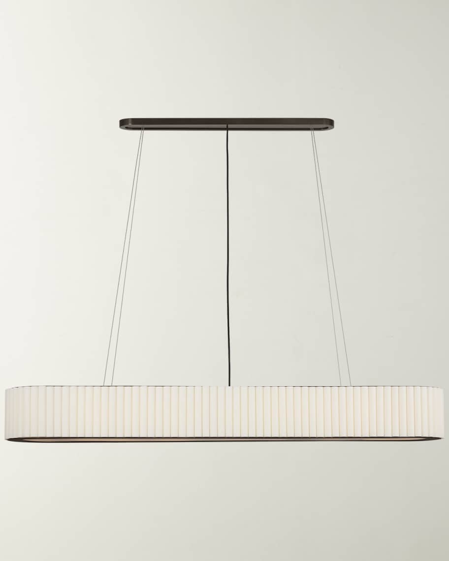 Visual Comfort Signature Palati 72" 9-Light Linear Chandelier by Ian K ...