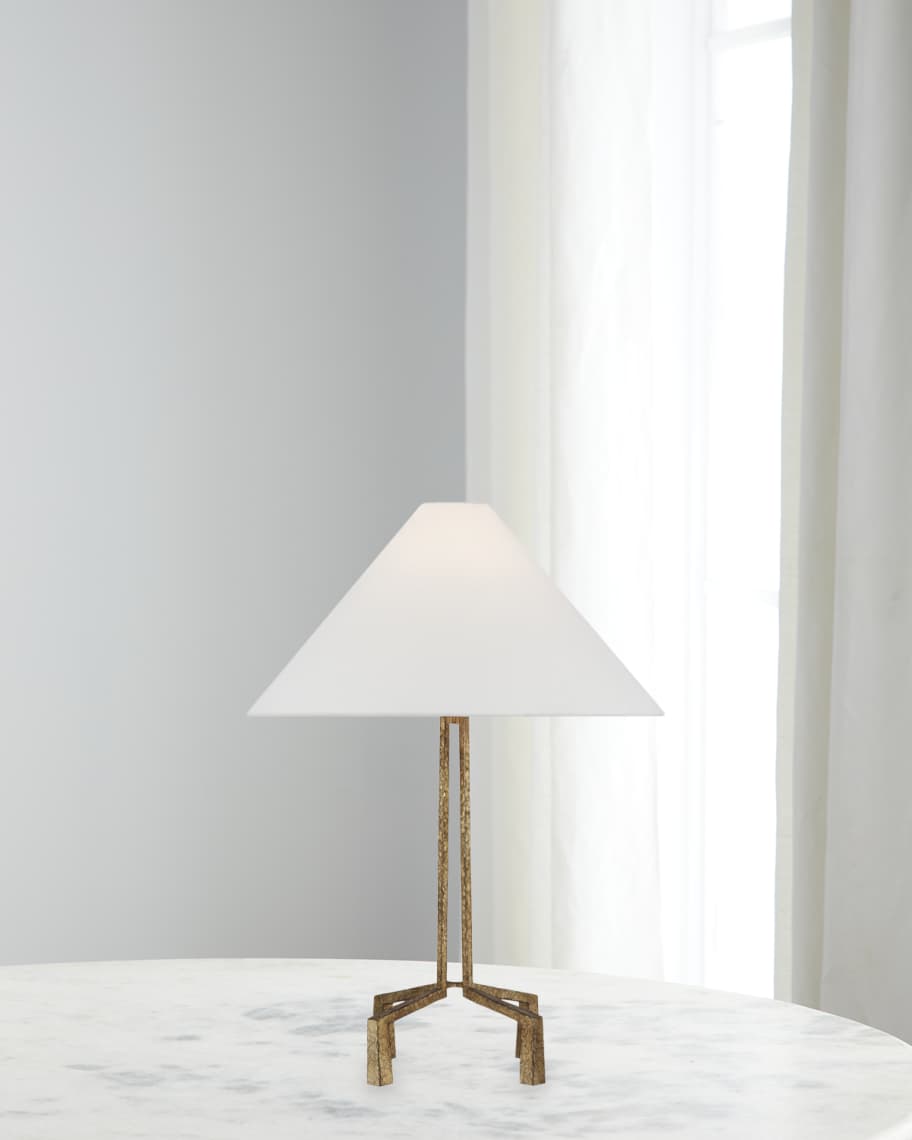 Visual Comfort Signature Clifford Table Lamp With Linen Shade by Marie ...
