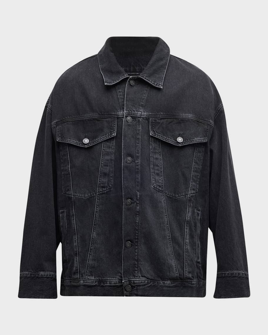 AGOLDE Men's Wayne Relaxed Denim Jacket | Neiman Marcus