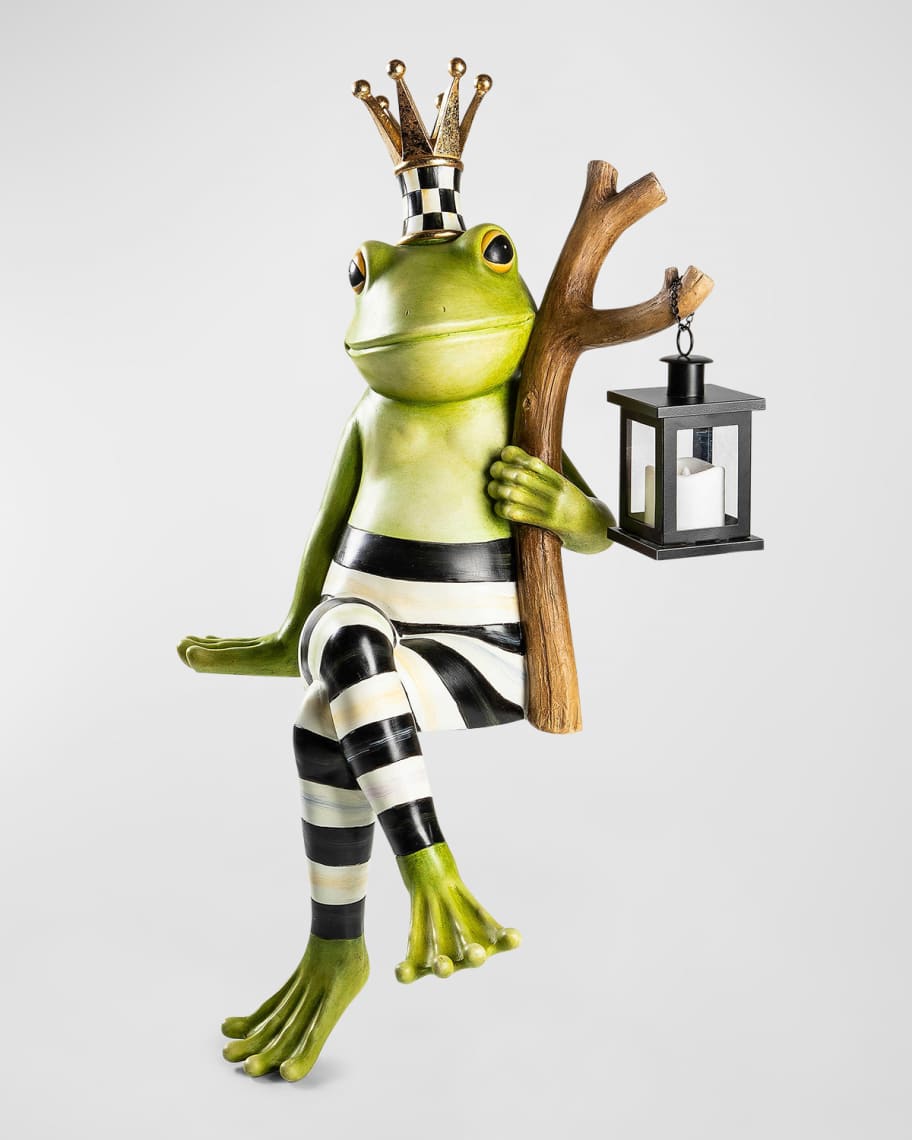 MacKenzie-Childs Fergal the Frog with Lantern | Neiman Marcus