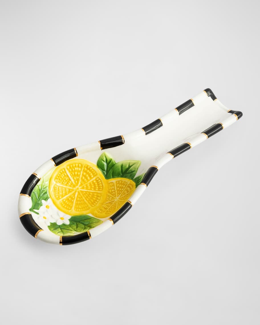 MacKenzie-Childs Lemon Spoon Rest | Neiman Marcus
