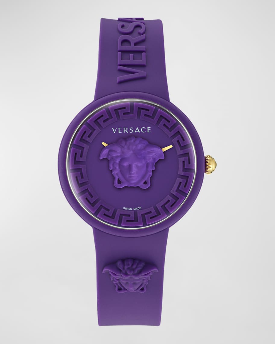 Versace 39mm Medusa Pop Watch with Silicone Strap and Matching Case ...