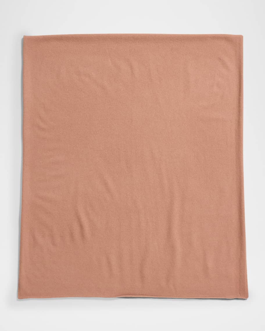 Vince Boiled Cashmere Knit Blanket Wrap | Neiman Marcus