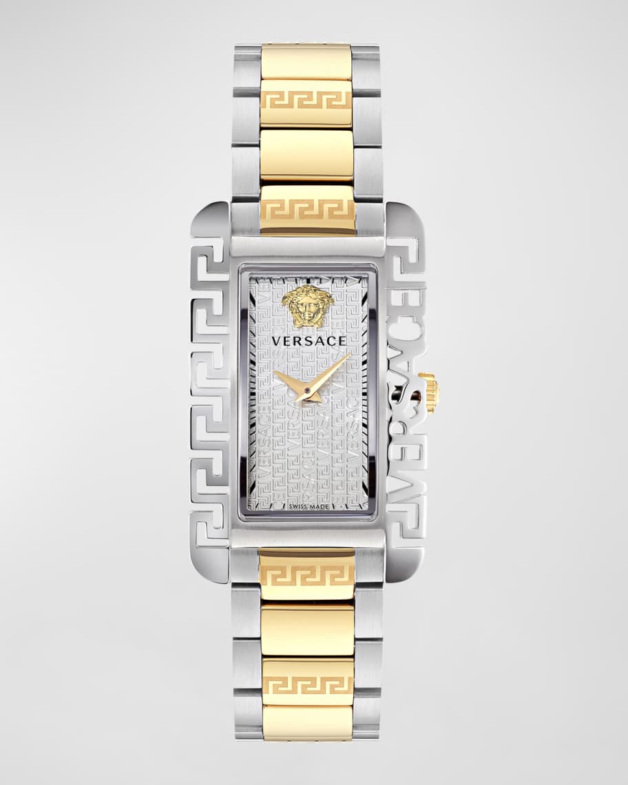 Versace Men's Versace Flair Two-Tone Bracelet Watch | Neiman Marcus